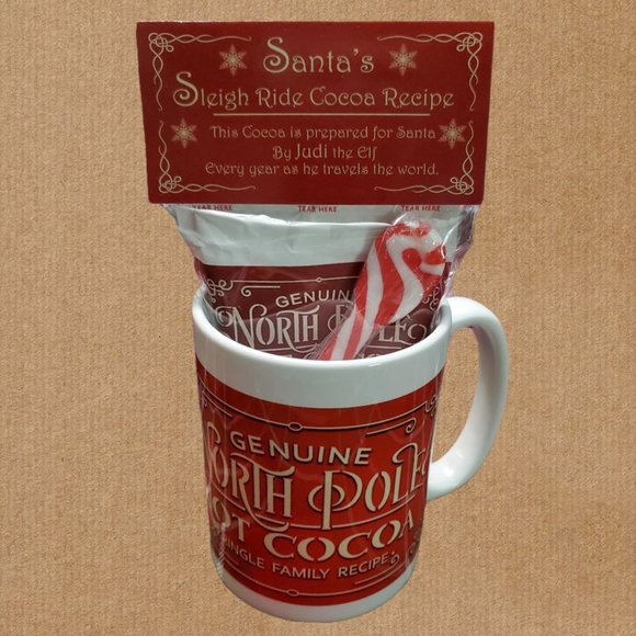 Boutique | Holiday | Genuine North Pole Hot Cocoa Mug W Santas Hot ...